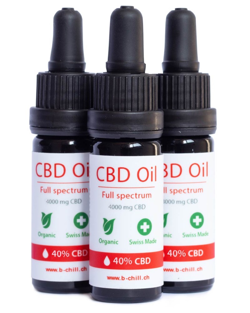 Buy CBD Oil 40% Discounted | B-Chill CBD Shop Switzerland